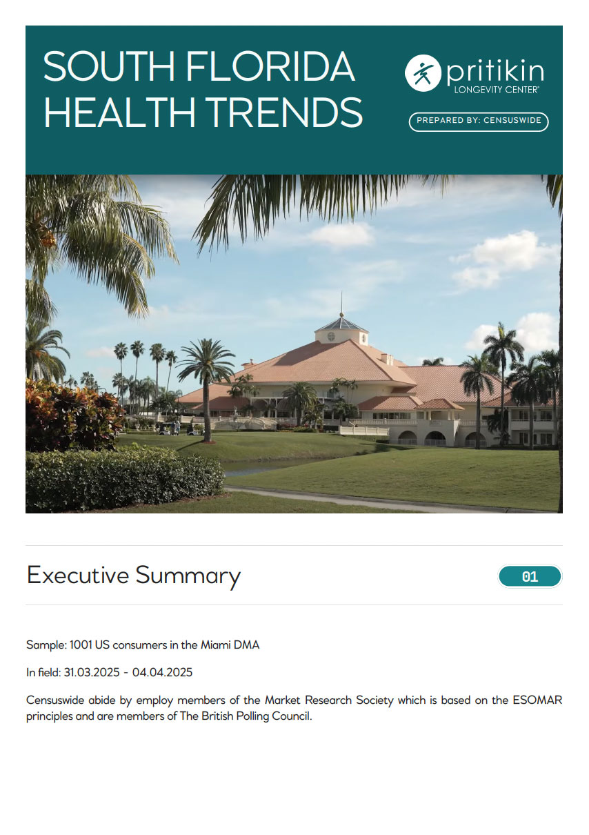 South Florida Health Insights | Survey Results - Pritikin Longevity Center
